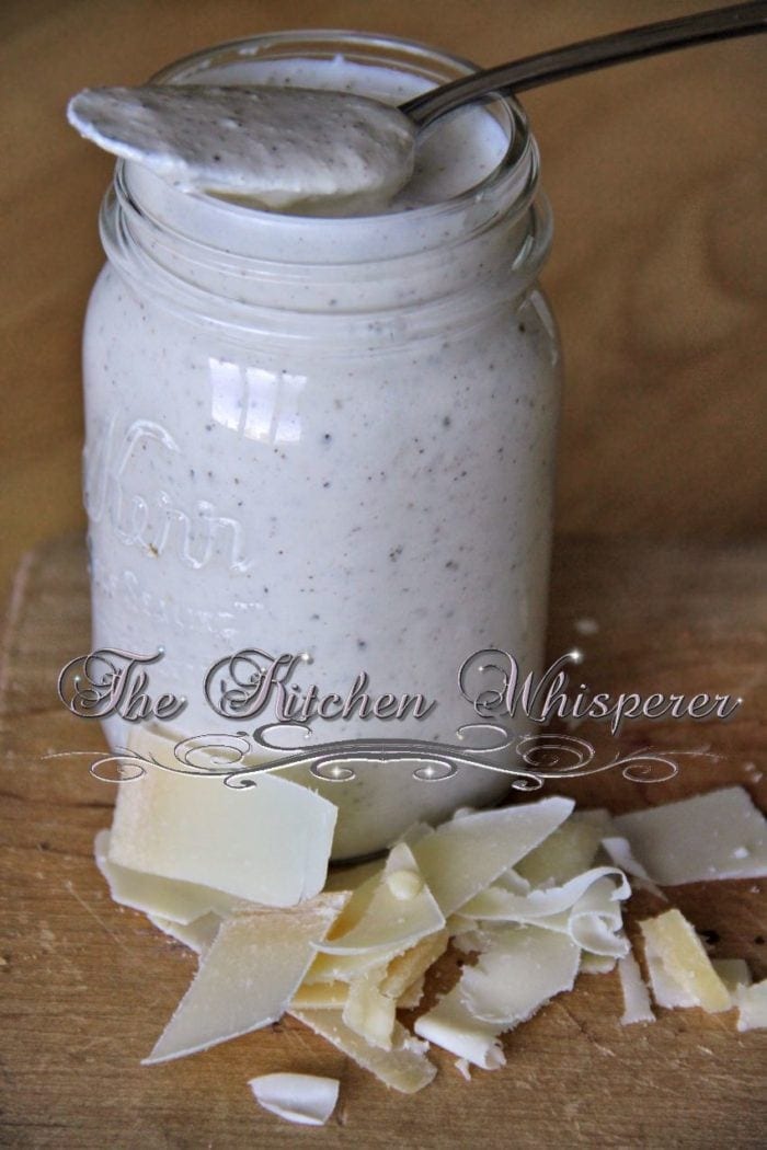 Creamy Parmesan Peppercorn Dressing