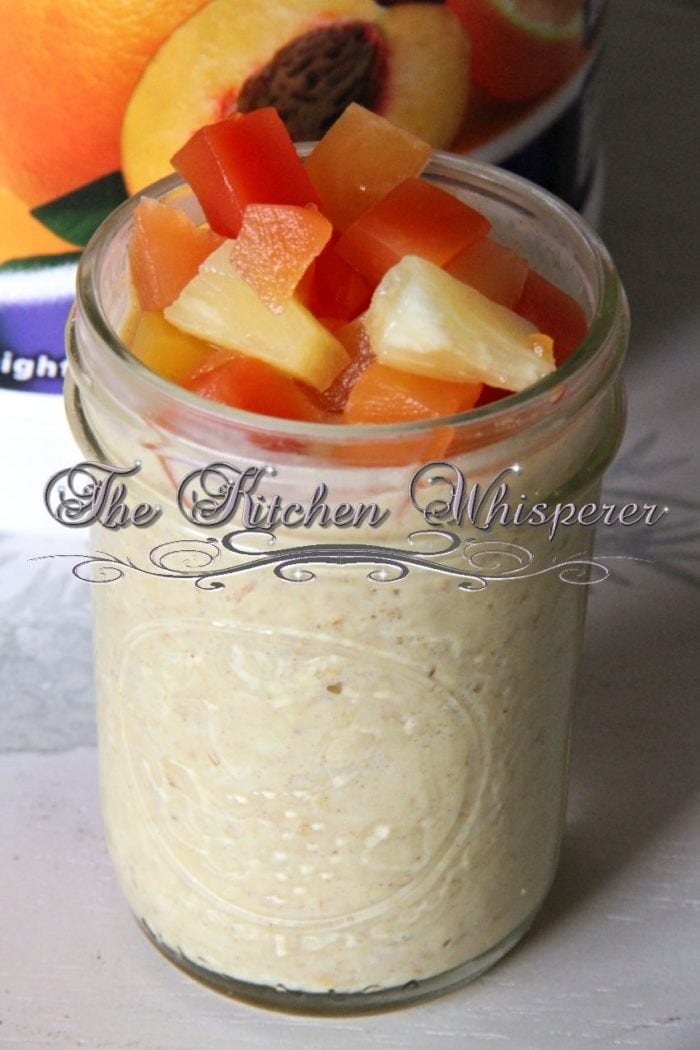 Protein Packed Refrigerator Oatmeal - The Kitchen Whisperer