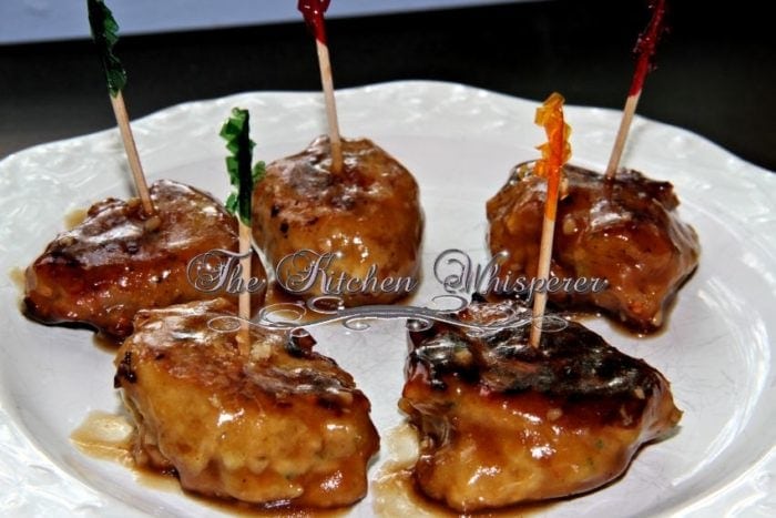 Cashew Chicken Nuggets with Asian Dipping Glaze - The Kitchen Whisperer