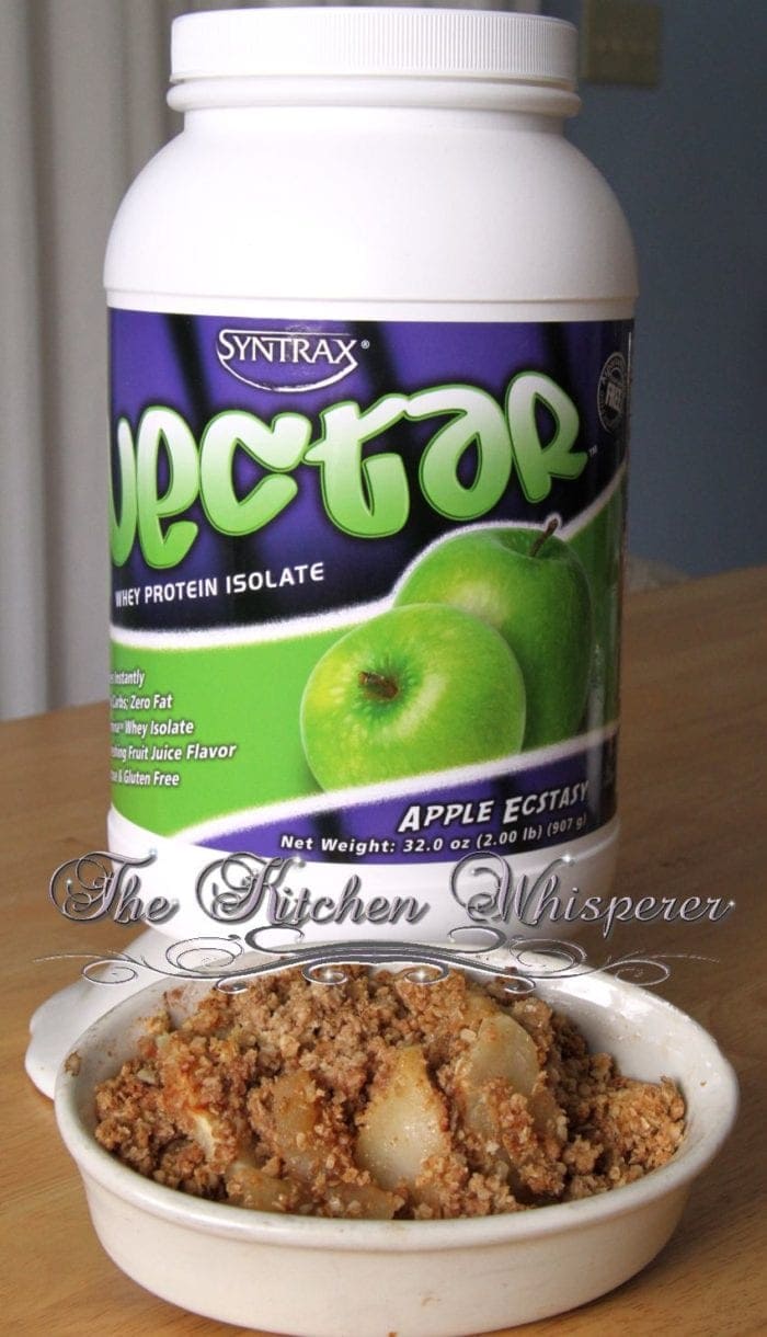 Protein Packed Apple Crisp - The Kitchen Whisperer