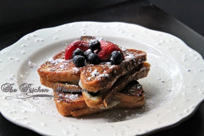 Berries & Cream Stuffed French Toast – The Kitchen Whisperer