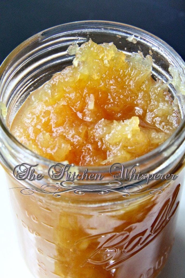 Homemade Pineapple Ice Cream Topping - The Kitchen Whisperer