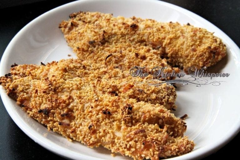 Coconut Panko Crusted Baked Tilapia - Regular and Gluten Free