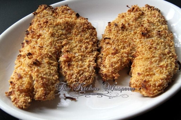 Coconut Panko Crusted Baked Tilapia - Regular and Gluten Free
