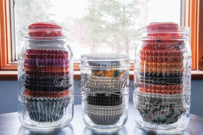 Day 9 - Countdown to Christmas 2013 Cupcake Paper Storage - The Kitchen ...