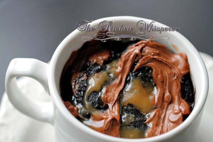 The Ultimate Gooey Brownie Chocolate Mug Cake For One