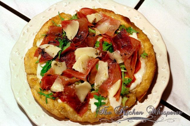 Prosciutto Pizza Parma - The Kitchen Whisperer