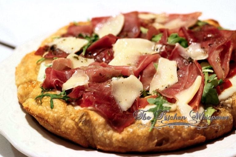 Prosciutto Pizza Parma - The Kitchen Whisperer