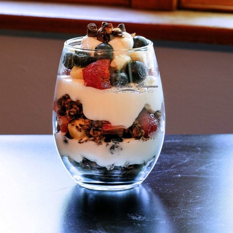 Banana Split Yogurt Parfait - The Kitchen Whisperer