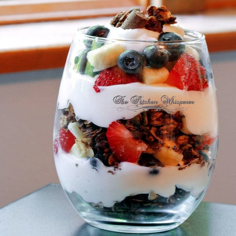 Banana Split Yogurt Parfait - The Kitchen Whisperer