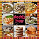 Weekly Menu - What to eat this week!