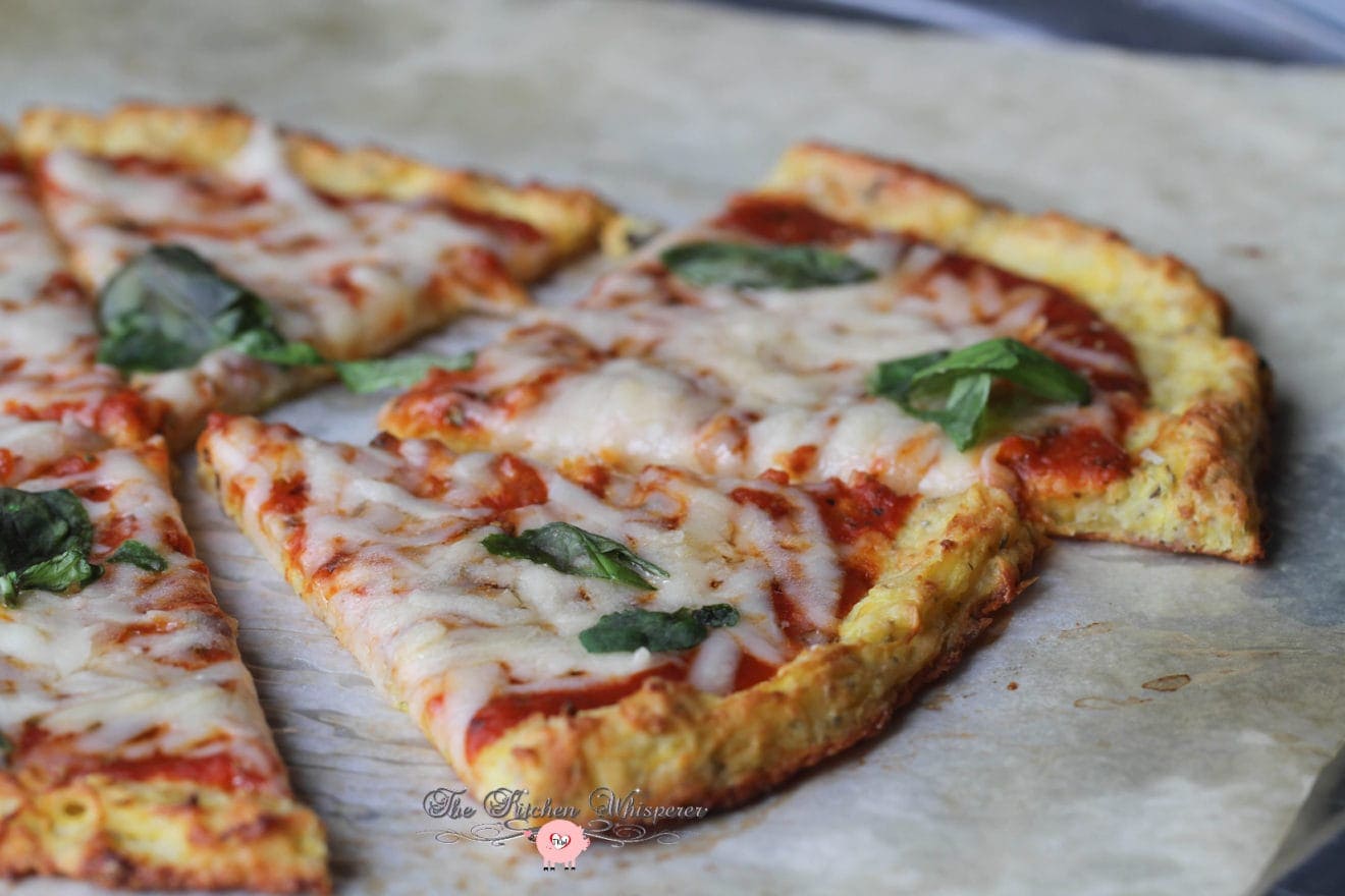 The Best Spaghetti Squash Pizza Crust - Keto Friendly & Gluten Free