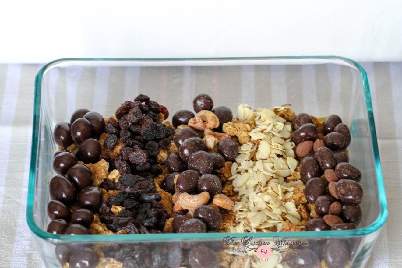 DOVE® Chocolate Fruit and Nut Granola Trail Mix - The Kitchen Whisperer
