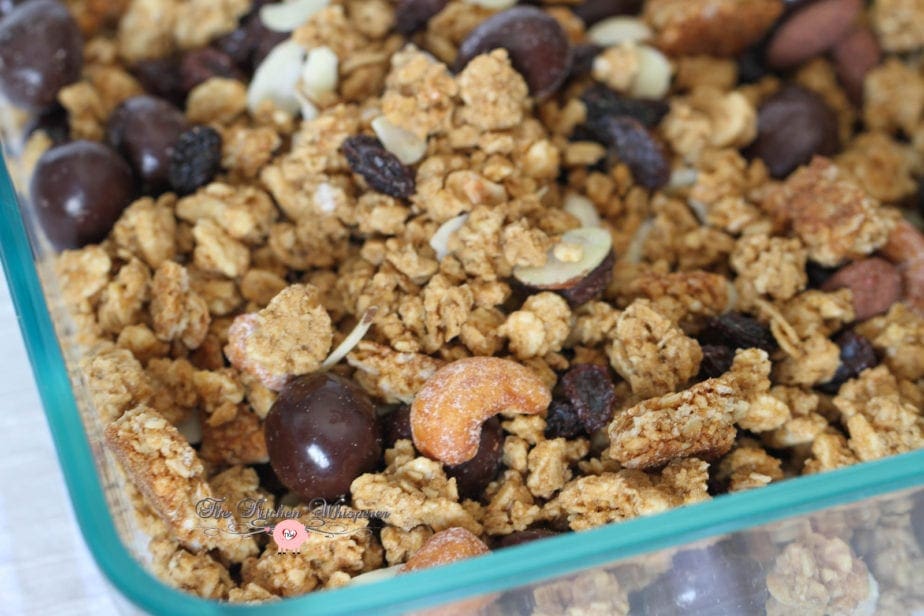 DOVE® Chocolate Fruit and Nut Granola Trail Mix - The Kitchen Whisperer