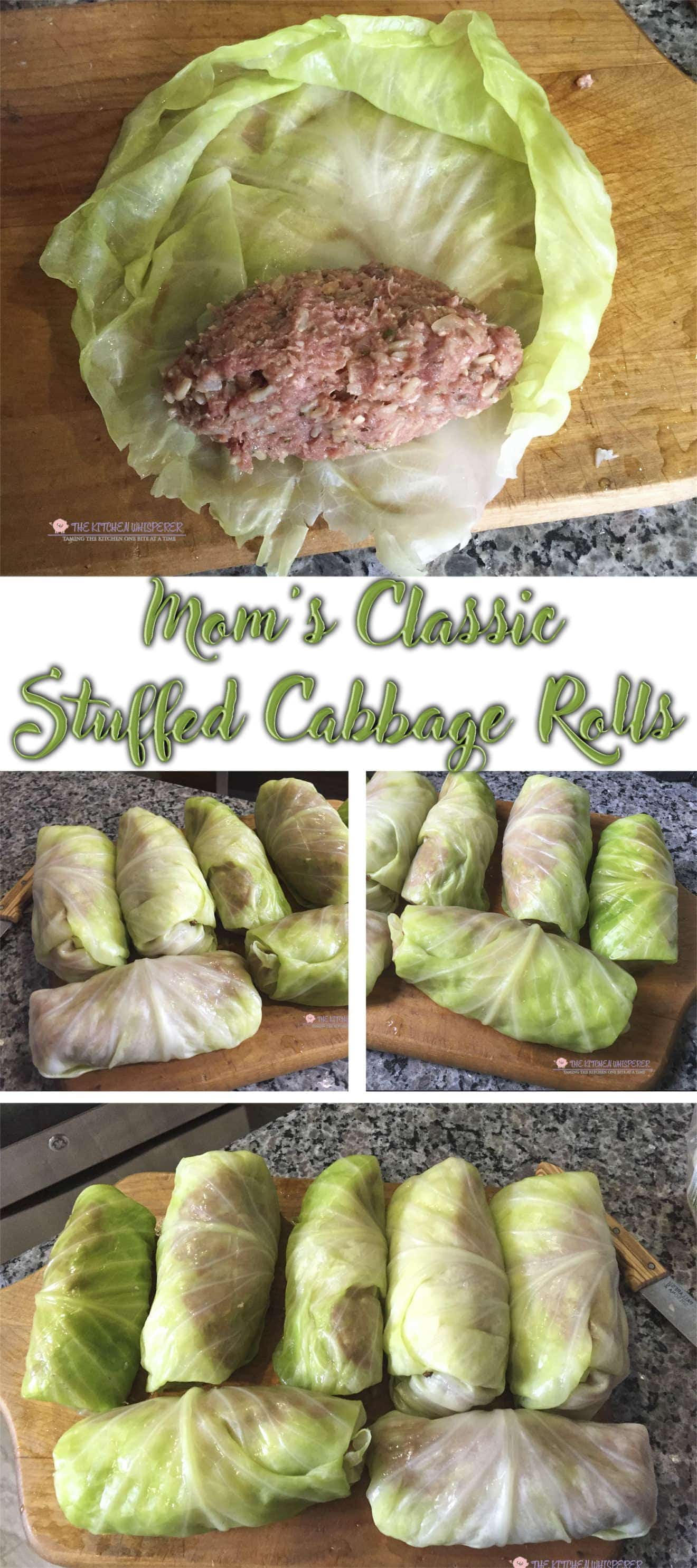Easy Stuffed Cabbage Rolls - The Kitchen Whisperer