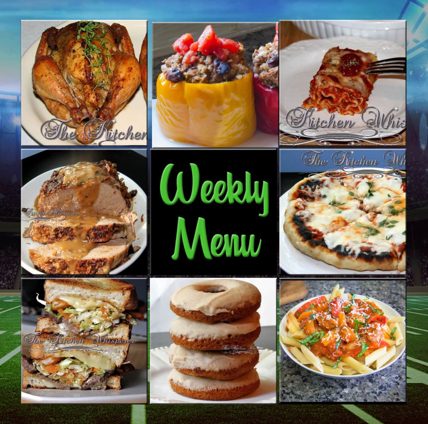 Weekly Menu - The Kitchen Whisperer
