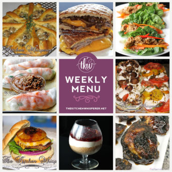 Weekly Menu - What to eat this week!