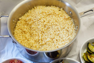 Italian Roasted Vegetable Couscous - The Kitchen Whisperer