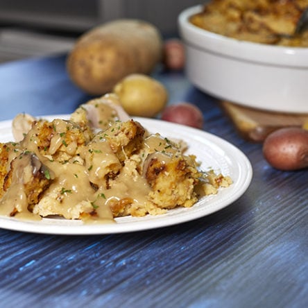 The Best Pennsylvania Dutch Potato Filling (Dressing)