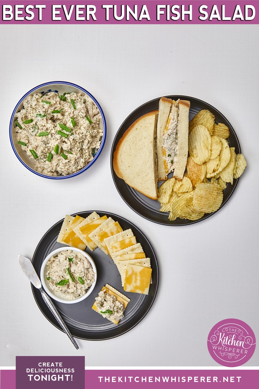 Classic Tuna Fish Salad - The Kitchen Whisperer