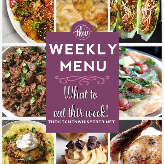 Weekly Menu – What to Cook This Week