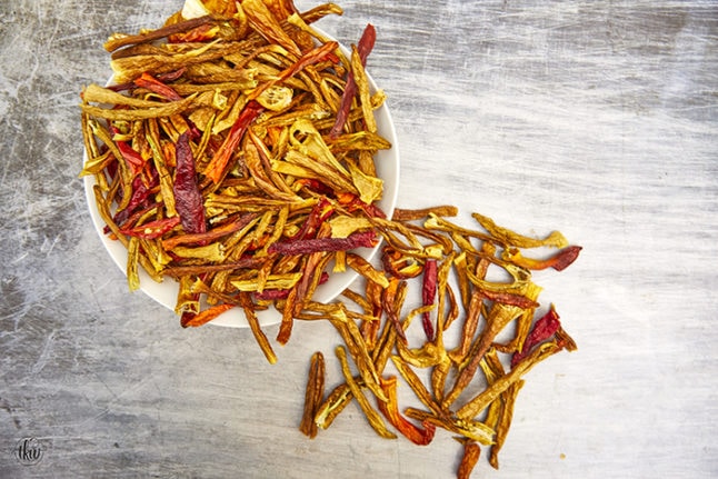 How to dehydrate peppers - The Kitchen Whisperer