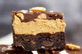 Fudgy Buckeye Peanut Butter Bars