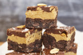 Fudgy Buckeye Peanut Butter Bars