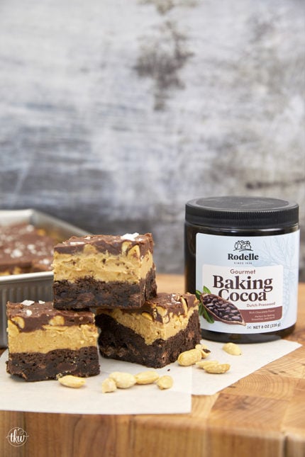 Fudgy Buckeye Peanut Butter Bars