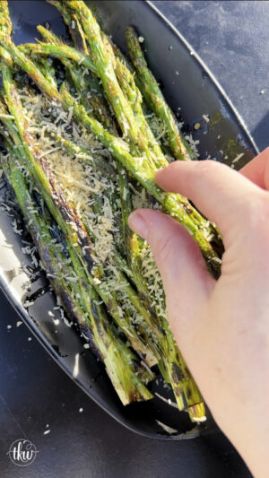 How To Perfectly Grill Italian Parmesan Asparagus