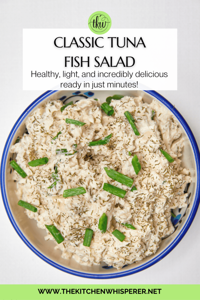 Classic Tuna Fish Salad - The Kitchen Whisperer