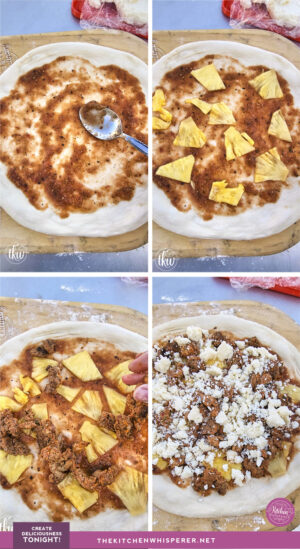 Ultimate Pizza al Pastor with Pineapple, Salsa & Pickled Red Onions