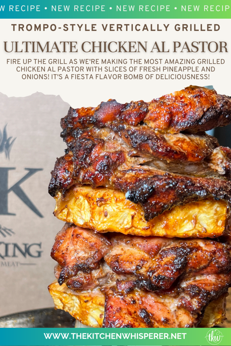Grilled Chicken Al Pastor On The Big Green Egg