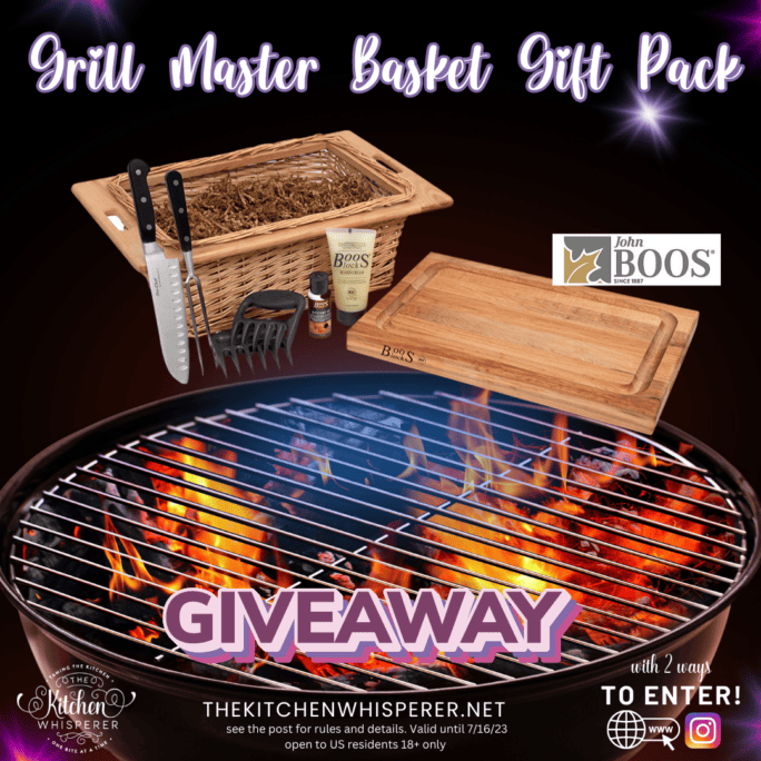 Ultimate Grill Master Gift Pack Giveaway with John Boos®