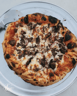 The Best Pellet Smoker Pizza Made In The Yoder Smokers Pizza Oven