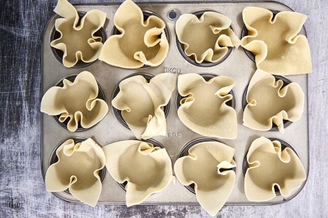 Crispy Baked Wonton Cups: Easy Appetizer For Any Occasion, baked wonton ...