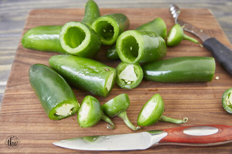 How To Easily Core Jalapeño Peppers