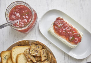 Easy Sweet & Spicy Strawberry Jalapeno Compote - The Kitchen Whisperer