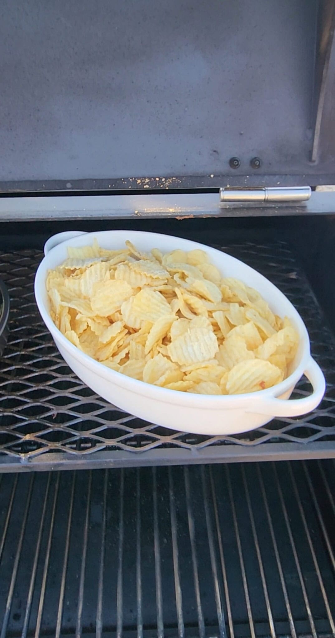 The Best Smoked Garlic Onion Parmesan Potato Chips - The Kitchen Whisperer
