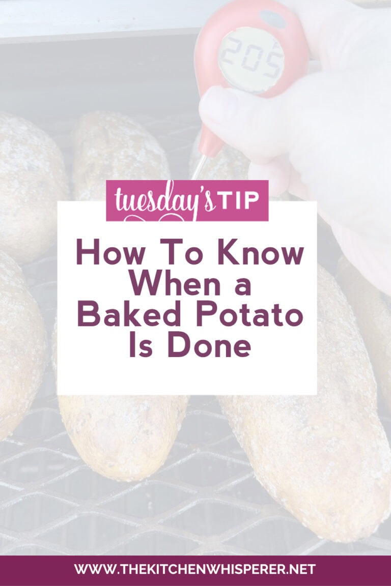 How to Know When Baked Potatoes are Ready - The Kitchen Whisperer