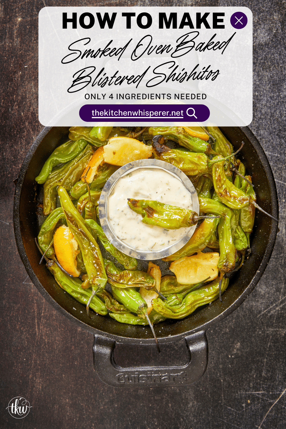 Blistered Shishito Peppers - The Kitchen Whisperer
