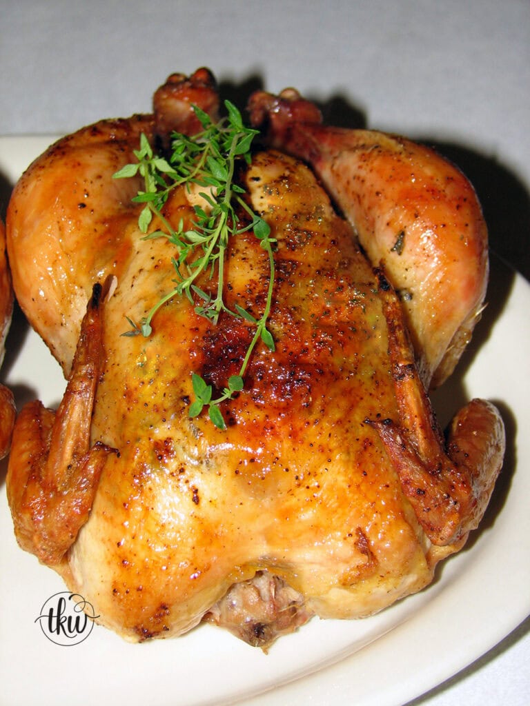 Easy Cornish Game Hen Recipe - The Kitchen Whisperer
