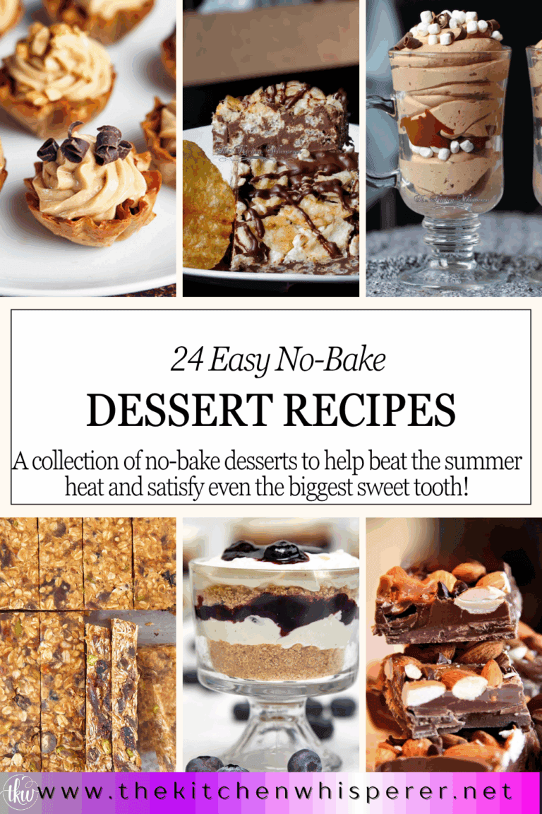 24 Easy No-Bake Dessert Recipes - The Kitchen Whisperer