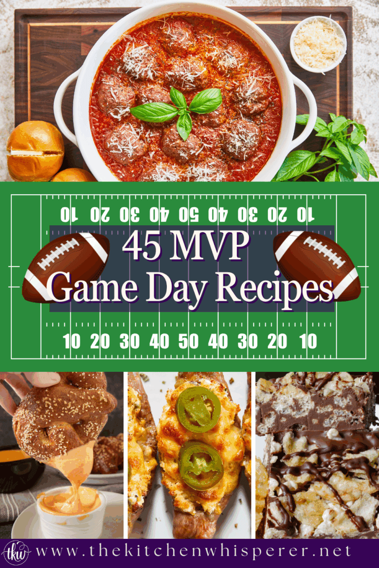 45 Favorite Game Day Recipes 2025 - The Kitchen Whisperer