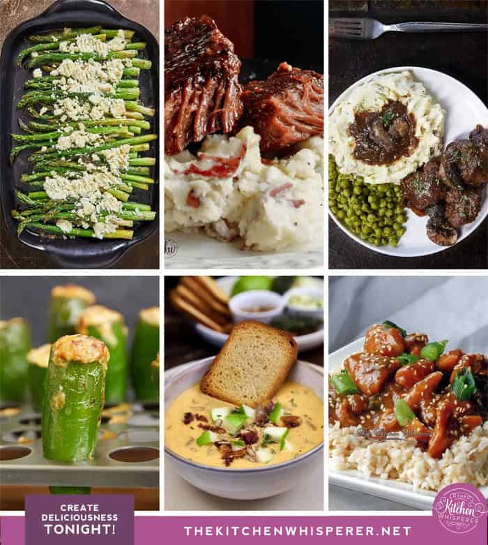 Weekly Menu – 7 Amazing Dinners Plus Dessert - The Kitchen Whisperer