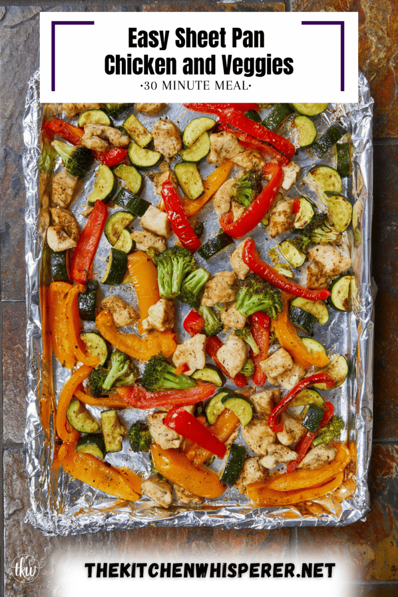 Easy Sheet Pan Chicken and Veggies (Quick 30-Min Meal)