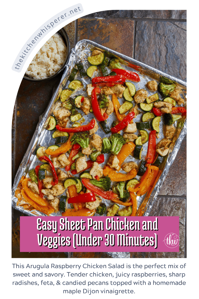 Easy Sheet Pan Chicken and Veggies (Quick 30-Min Meal)